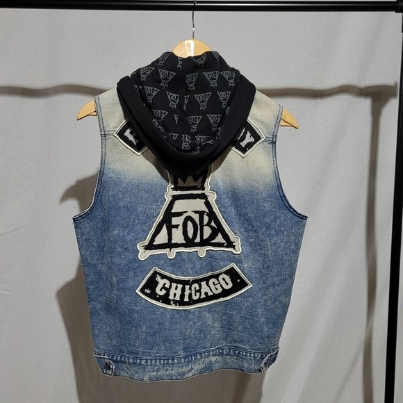 Fall Out Boy | Jackets & Coats | Fall Out Boy Jean Jacket Vintage Vibes ...